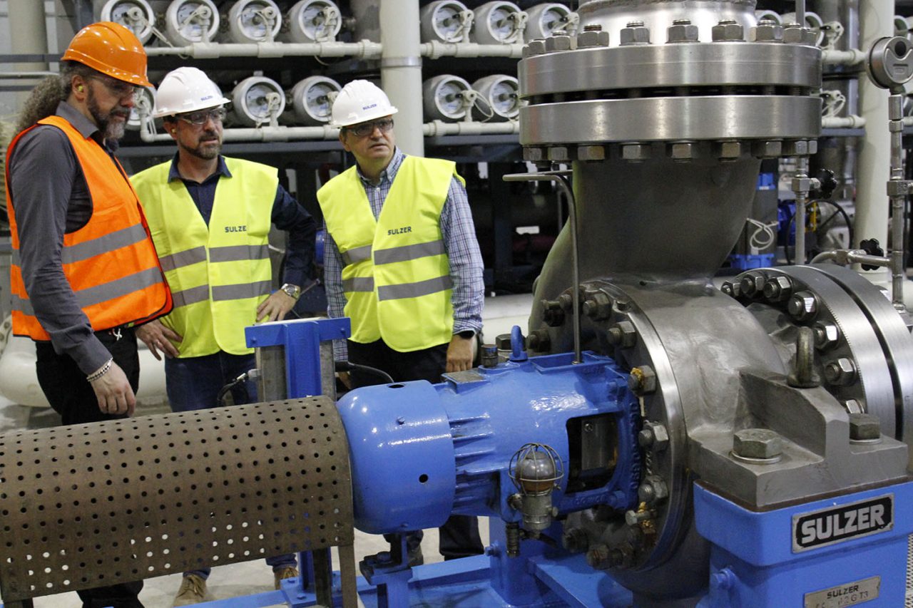 MSD-RO axially split multistage pump – Images | Sulzer Virtual